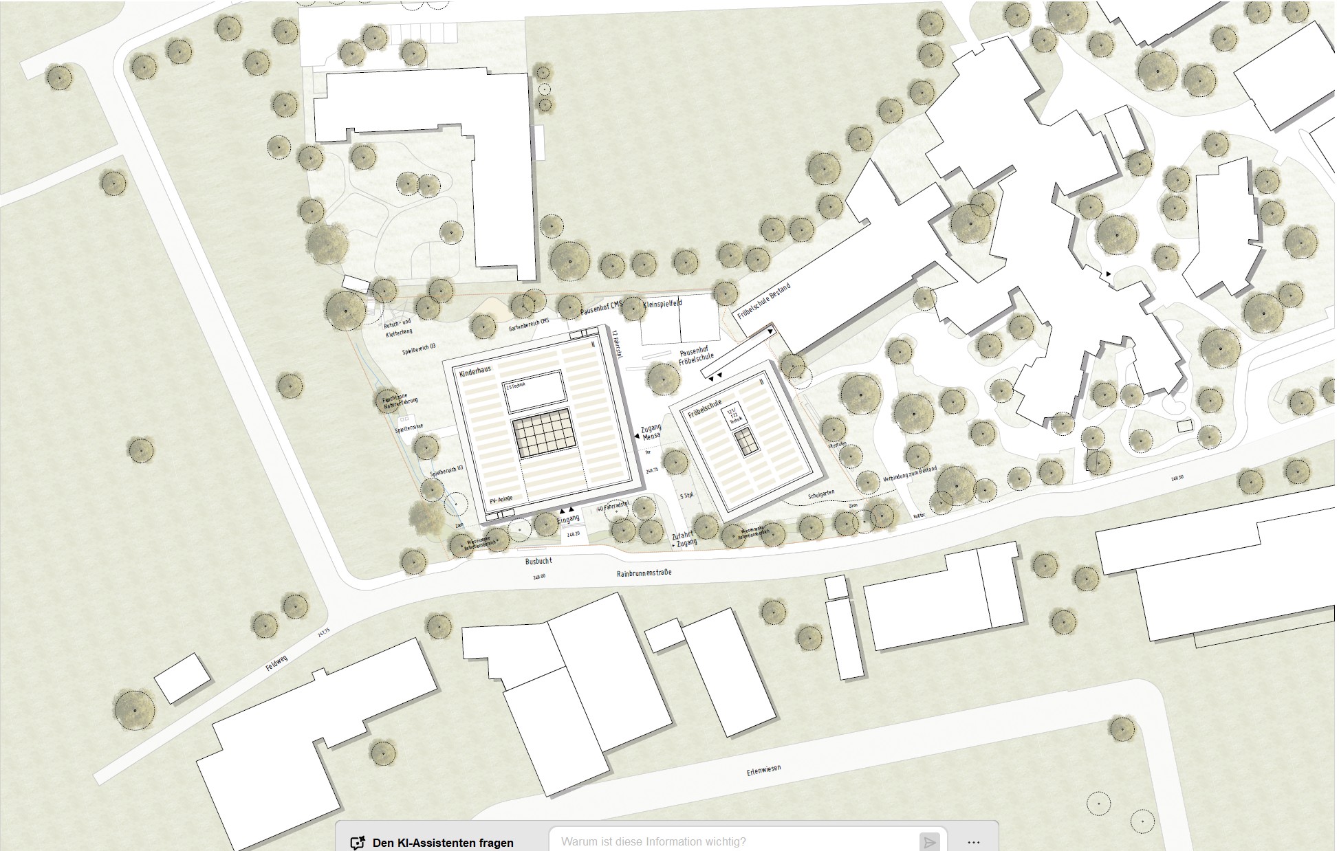 Anerkennung beim Realisierungswettbewerb „Bildungscampus Rainbrunnen ...